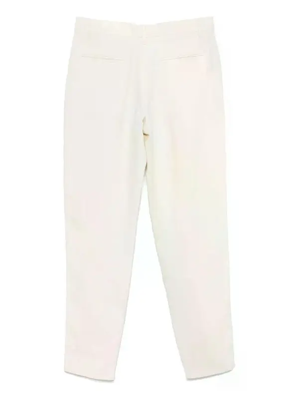 Canali Linen Trousers - Neutrals