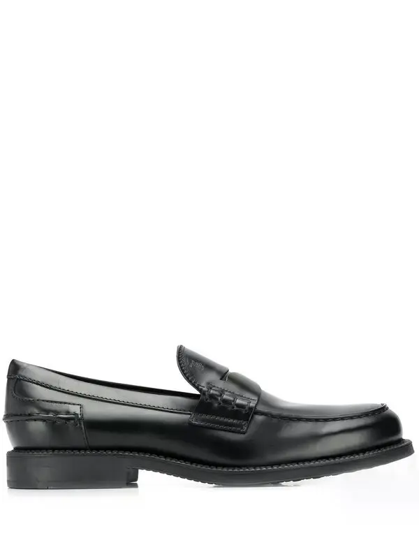 TOD'S Leather Penny Loafers