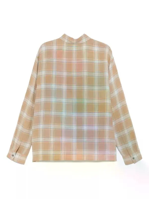 FRAME Plaid Shirt - Neutrals