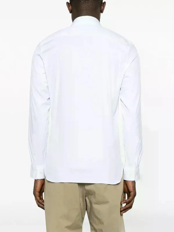 Lacoste Logo-patch Cotton Blend Shirt