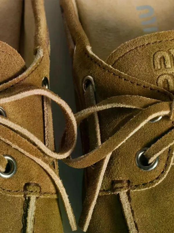 Miu Miu Faded Suede Mules