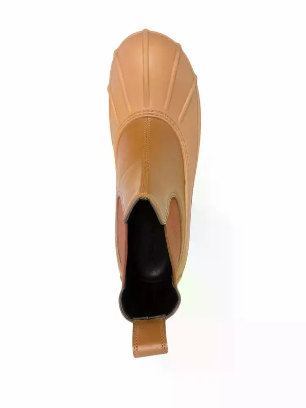 Stella McCartney Elasticated-panel Ankle Boots - Brown