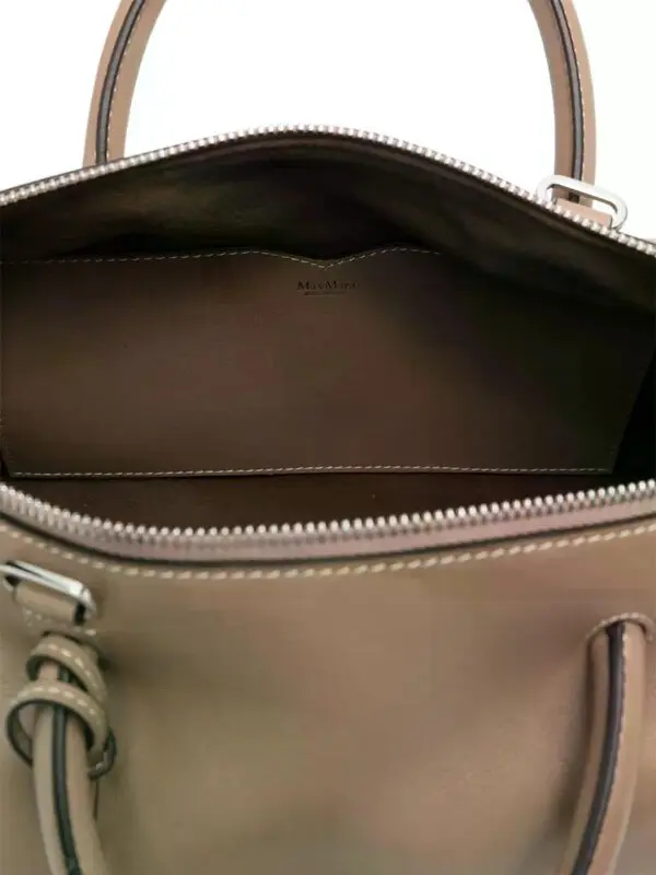 Max Mara Leather Tote Bag