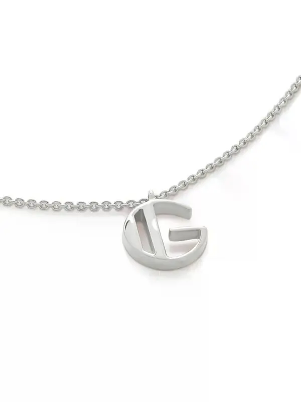 Monica Vinader Alphabet G-pendant Necklace - Silver