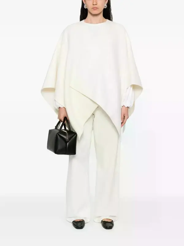 Max Mara Asymmetric Poncho