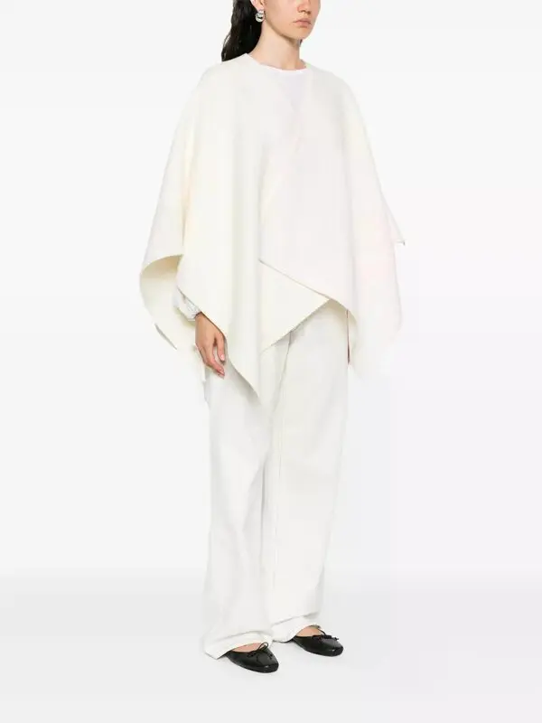 Max Mara Asymmetric Poncho