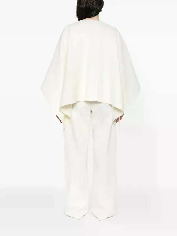 Max Mara Asymmetric Poncho