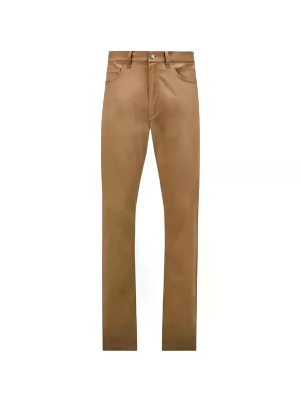 Moncler Cotton Trousers - Brown