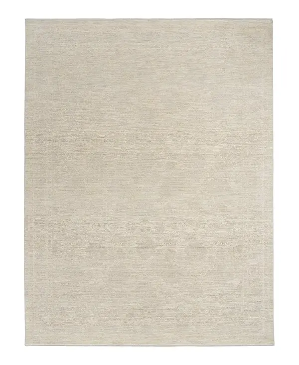 NOURISON HOME Shadows Shw03 Area Rug, 9' X 12 - Ivory/green