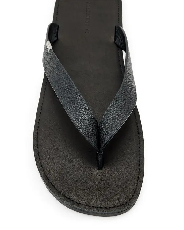 ALLSAINTS Sydney Leather Flip Sandals