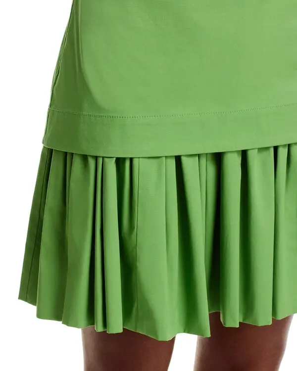 butter yellow mini dresses Lace Collar Butter Yellow Flare Dress