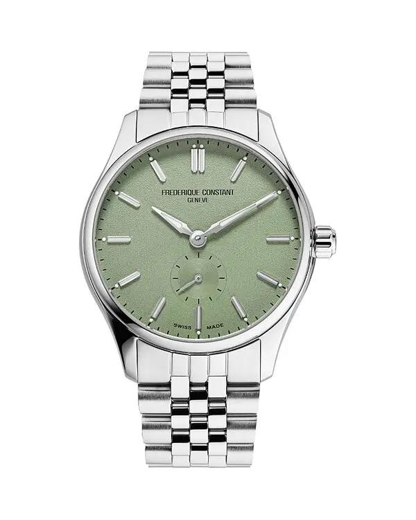 FREDERIQUE CONSTANT Classics Index Watch, 39mm - Green/silver