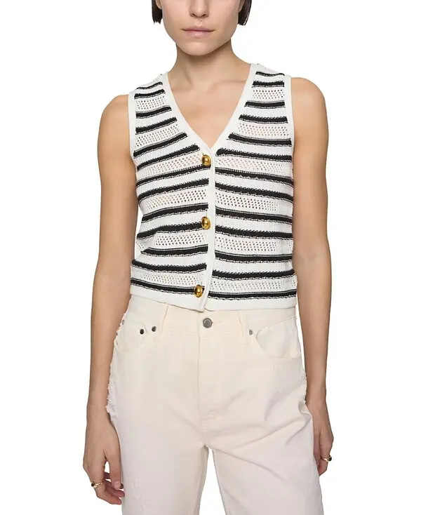 Rebecca Minkoff Striped Knit Vest
