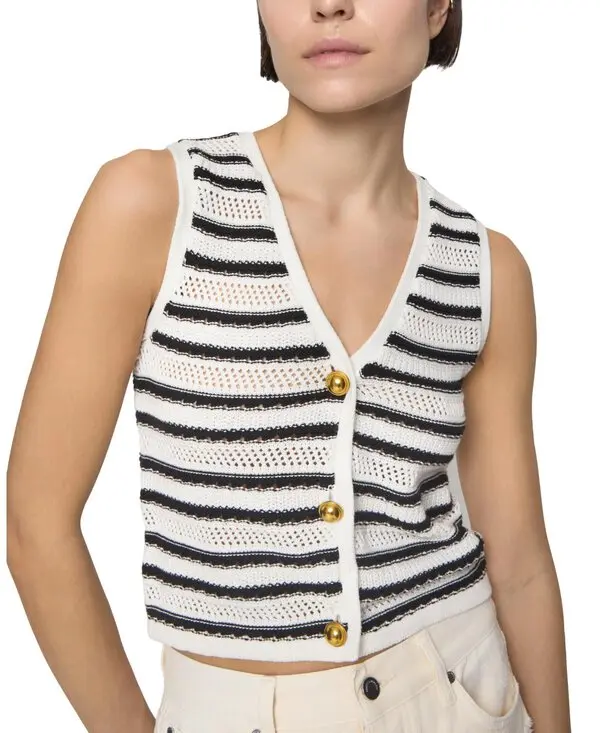Rebecca Minkoff Striped Knit Vest