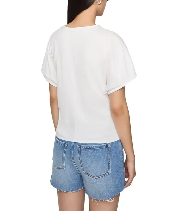 Rebecca Minkoff Elsie Cotton Top - White