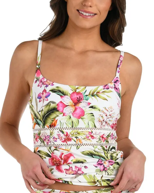 La Blanca Polynesian Tankini Top