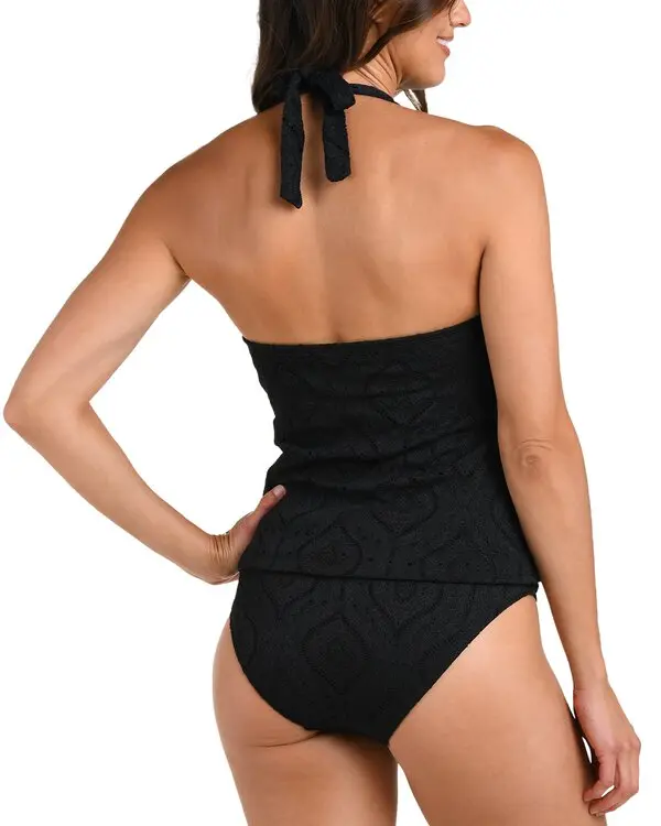 La Blanca Mantra Halter Goddess Tankini Top