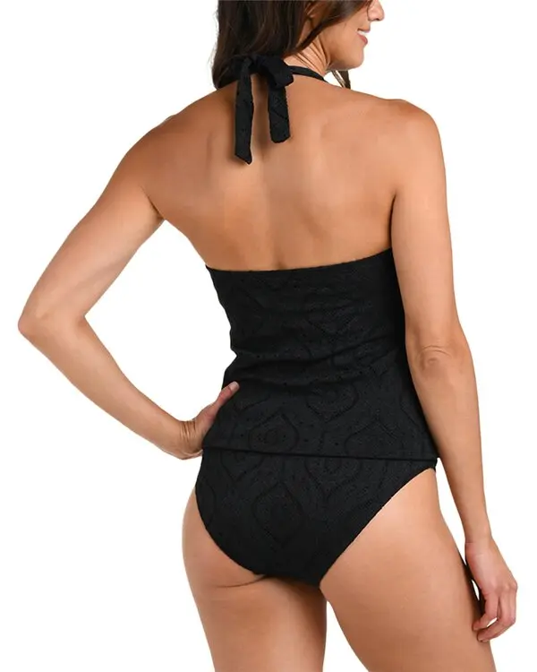 La Blanca Mantra Halter Goddess Tankini Top