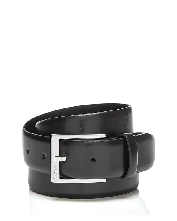 BOSS Leather Belt - Black