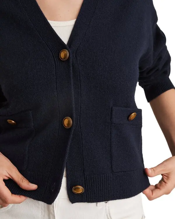REISS Button-front Cardigan