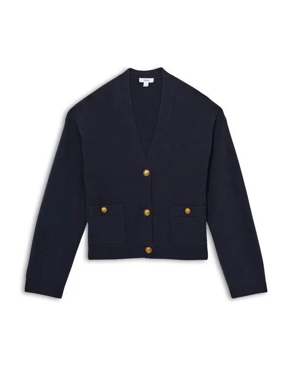 REISS Button-front Cardigan