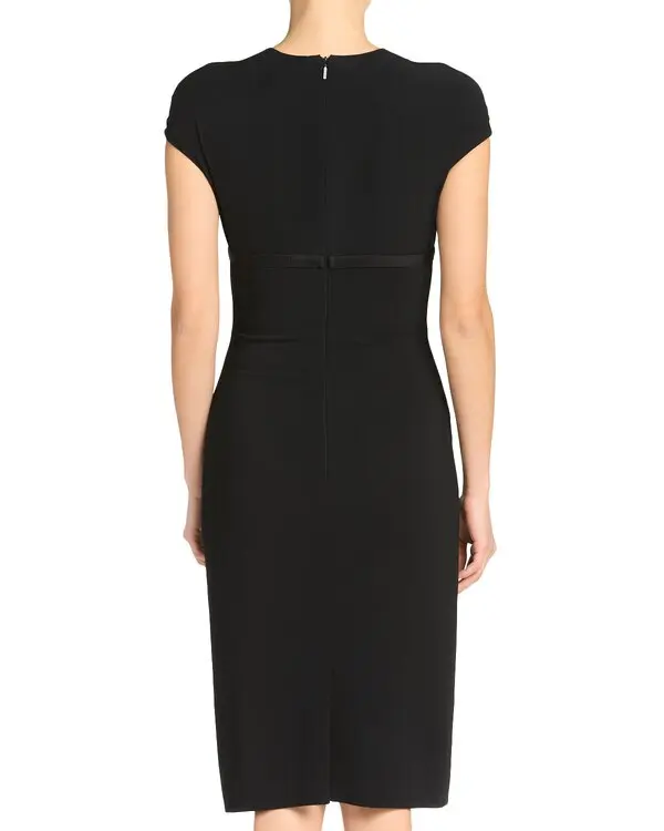 Versace Plunging Neck Dress
