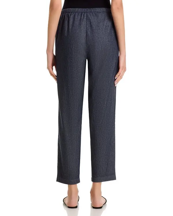 Eileen Fisher Drawstring Tapered Ankle Pants
