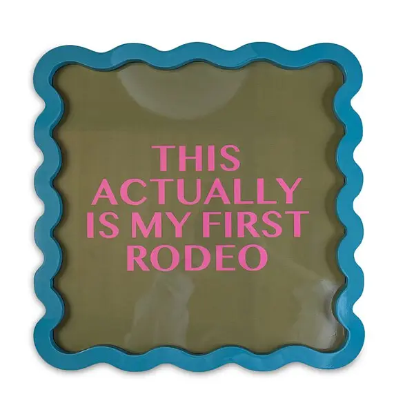 FURBISH First Rodeo Large Tray - Green/blue/pink