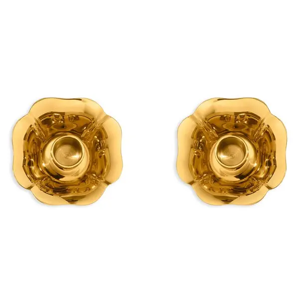 Aerin Olivia Taper Candleholders, Set Of 2 - Brass