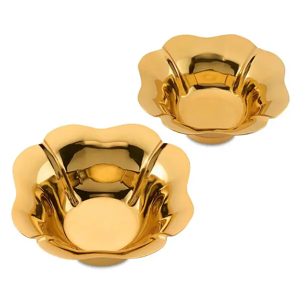 Aerin Olivia Nesting Bowls, Set Of 2 - Brass