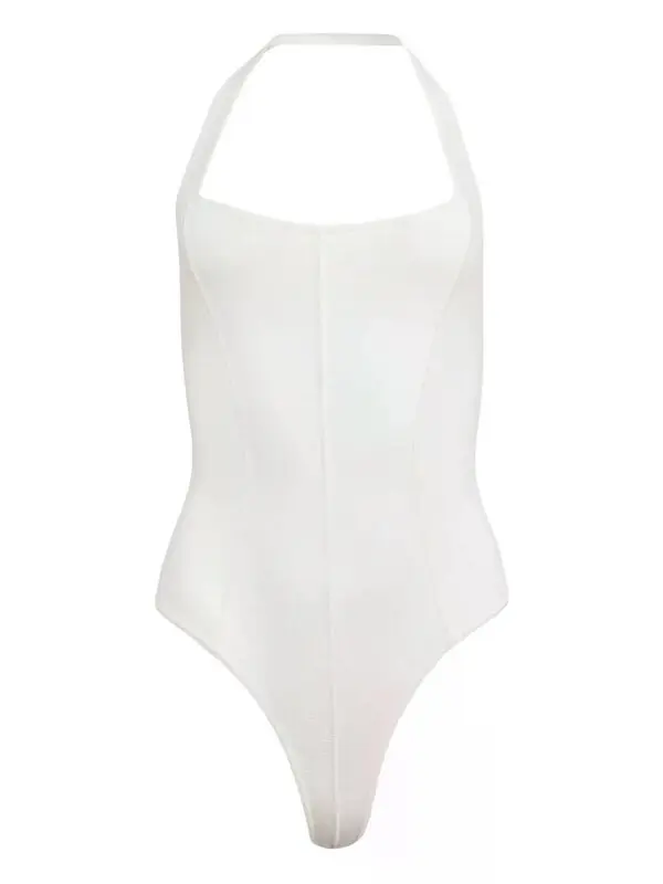 FLEUR DU MAL Sofia Bodysuit - White