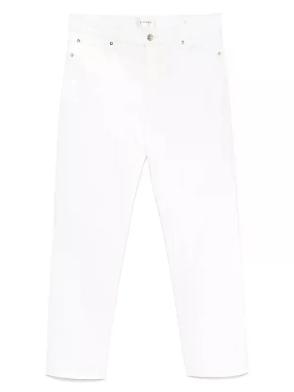 FRAME Cropped Jeans - Neutrals