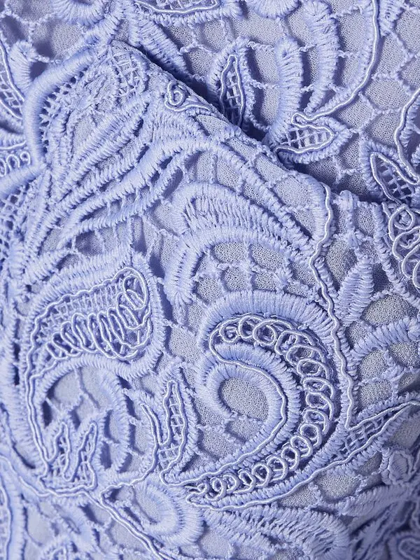 Etro Scalloped Corded Lace Jacket