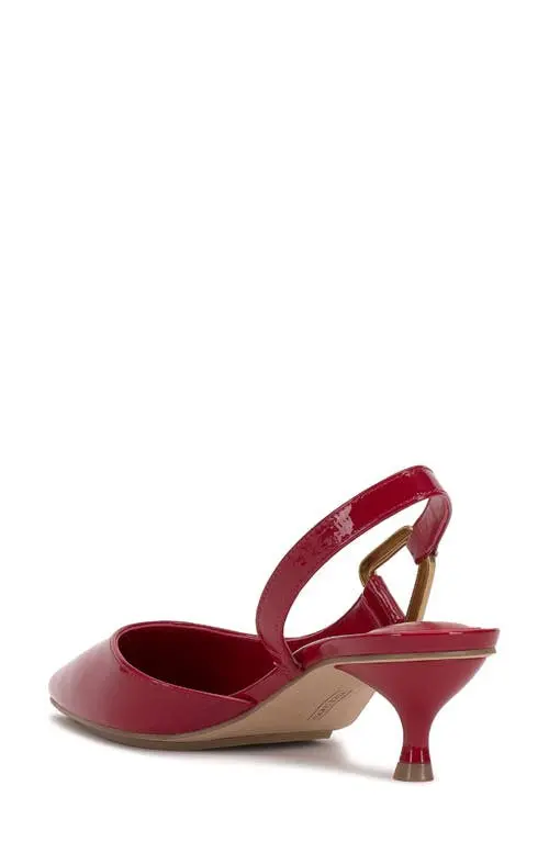 Vince Camuto Inari Pointed Toe Slingback Pumps - Flame
