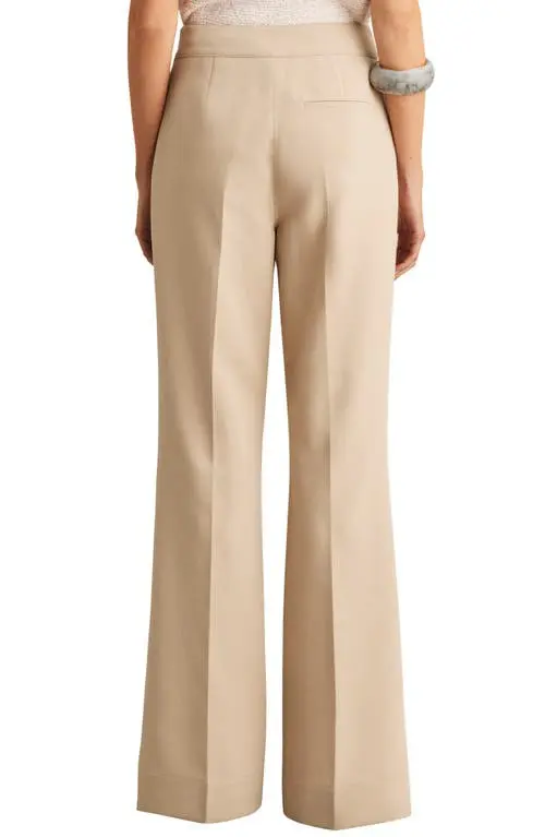 REISS Sidney Bootcut Trousers - Neutral