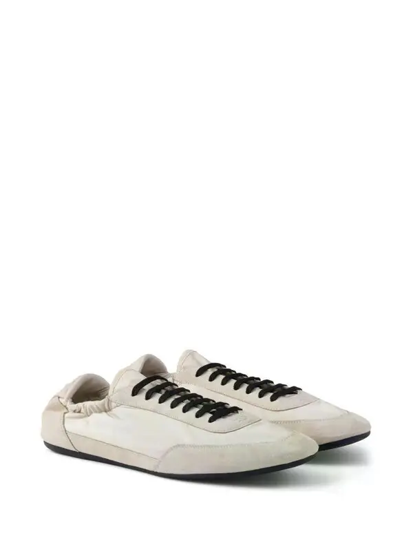 Prada Re-nylon Suede Sneakers - Neutrals