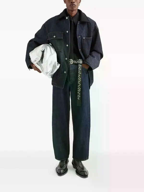 JIL SANDER Logo-patch Jeans - Blue