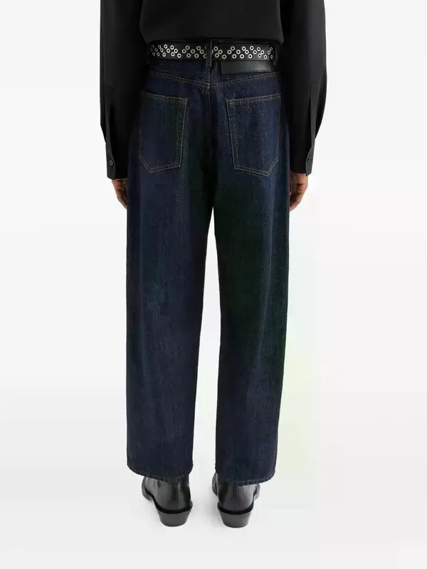 JIL SANDER Logo-patch Jeans - Blue