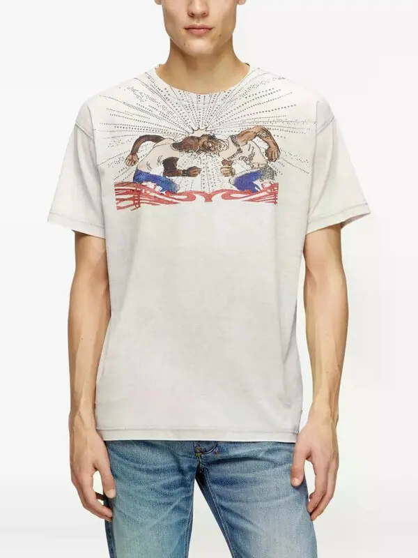 DIESEL® T-norm-t15 Graphic-print T-shirt