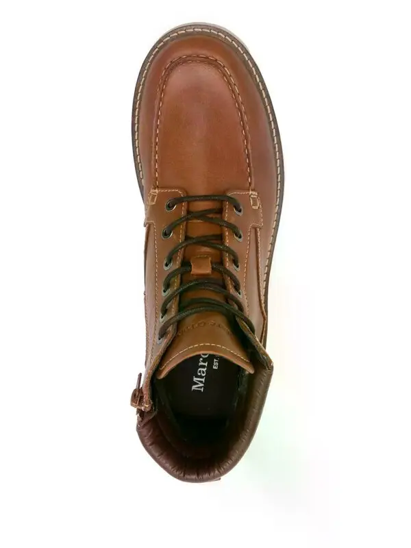 Marc O'polo Leather Lace-up Boots