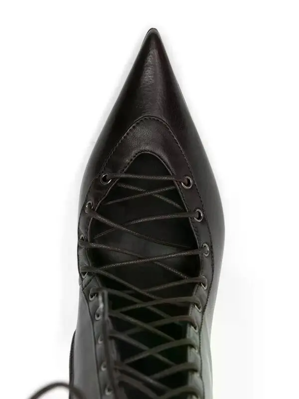 LE SILLA 80mm Colette Ankle Boots - Brown