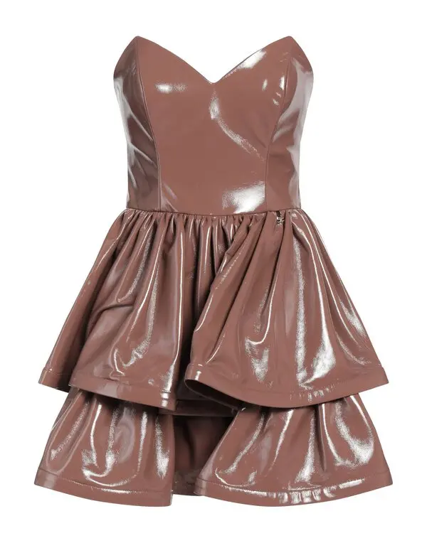 Elisabetta Franchi Coated Mini Dress