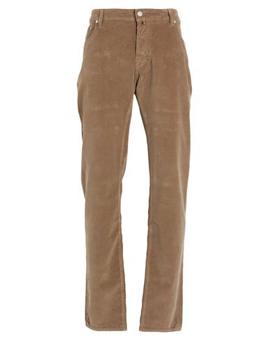 JACOB COHЁN Corduroy Stretch Slim Fit Pants - Beige