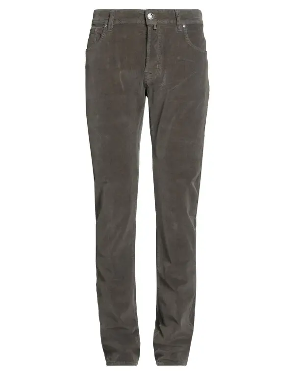 JACOB COHЁN Corduroy Slim Fit Pants - Brown