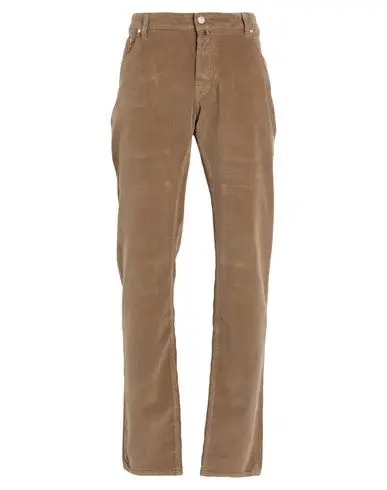 JACOB COHЁN Corduroy Stretch Slim Fit Pants - Camel