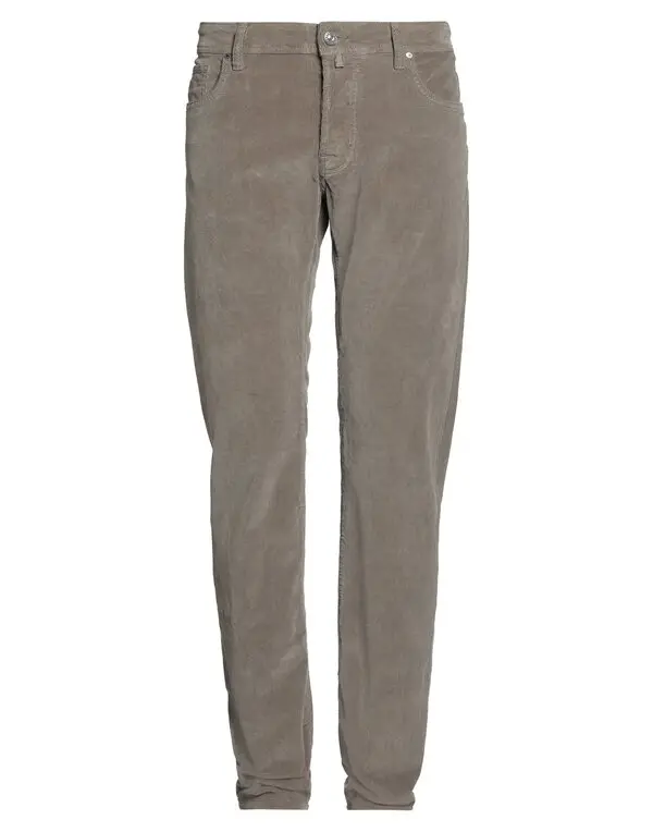 JACOB COHЁN Corduroy Stretch Slim Fit Pants - Khaki