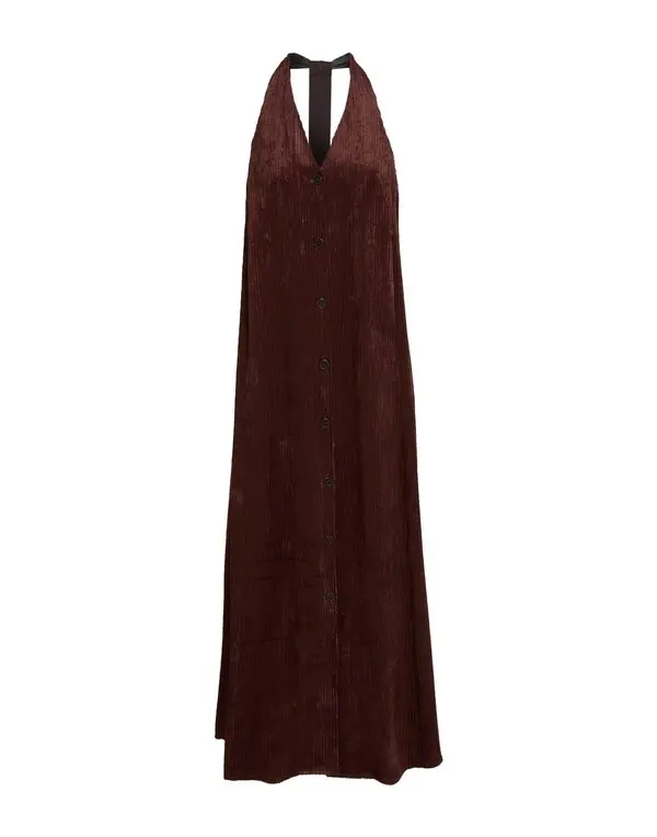 ALYSI Maxi Dress Chocolate Viscose
