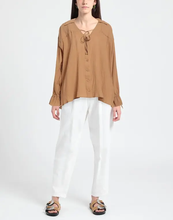 Max & Moi Woven Crinkled Embellished Shirt