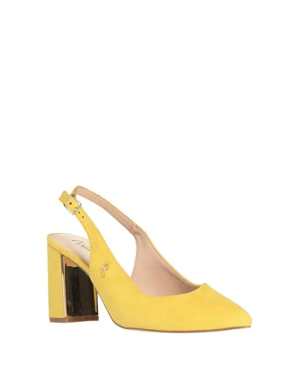 Menbur Suede Slingback Pumps