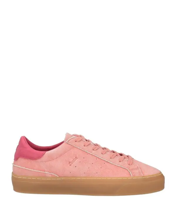D.a.t.e. Antique Rose Leather Sneakers